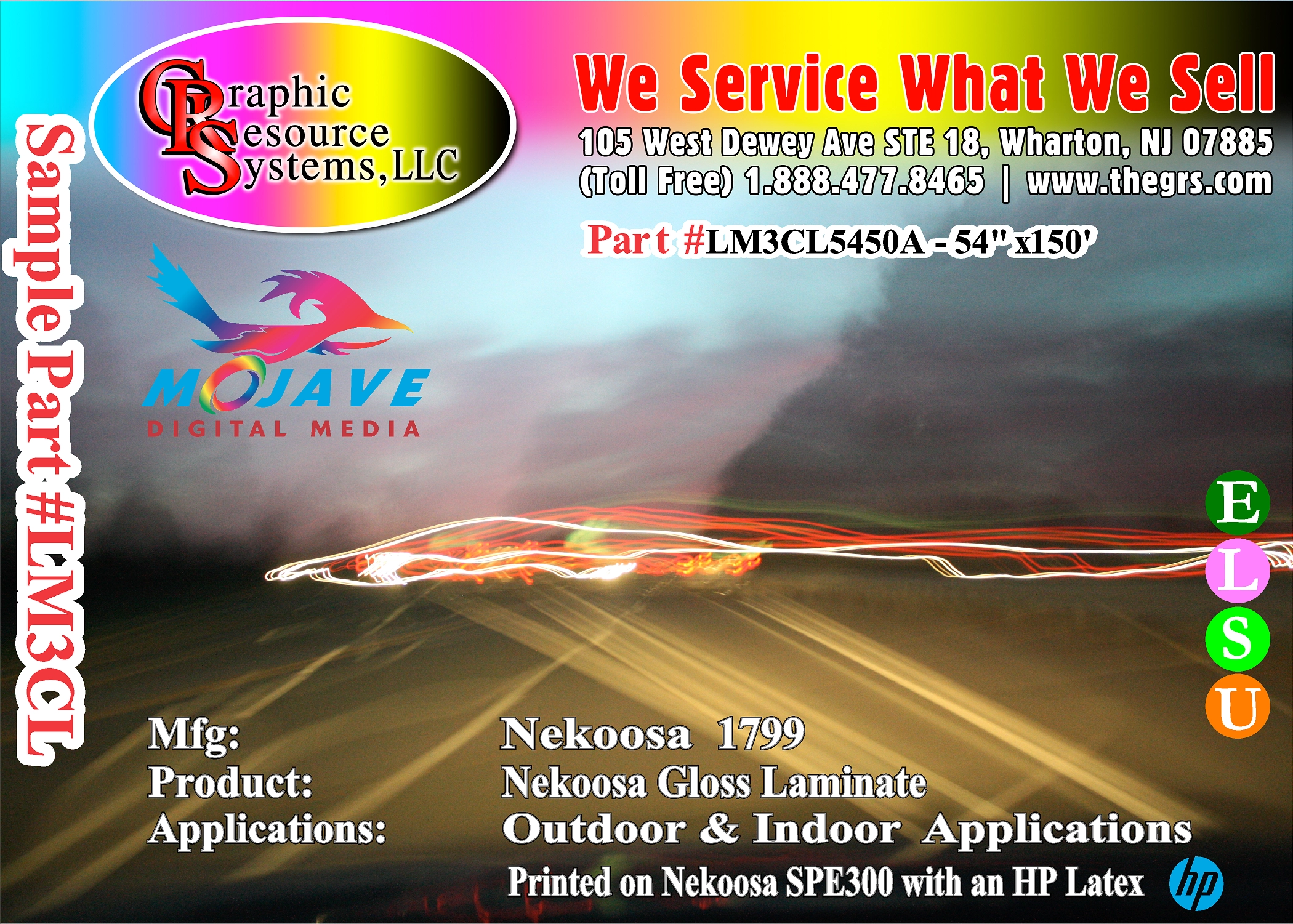 3 Mil Laminate - Graphic Resource Systems LLC