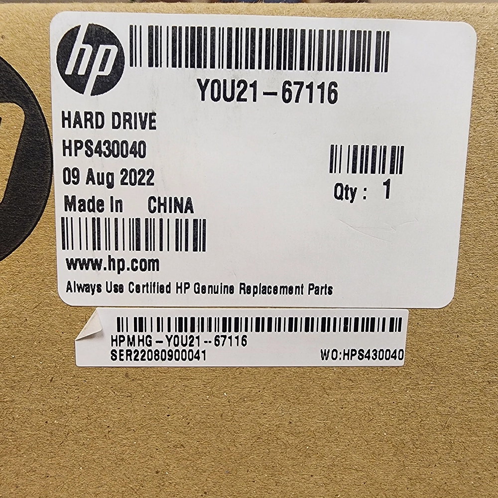 HP Latex 700/800 Hard Disk Drive - Graphic Resource Systems LLC