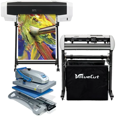 24" CMYK Eco-Solvent Print/Cut/Press - Graphic Resource Systems LLC